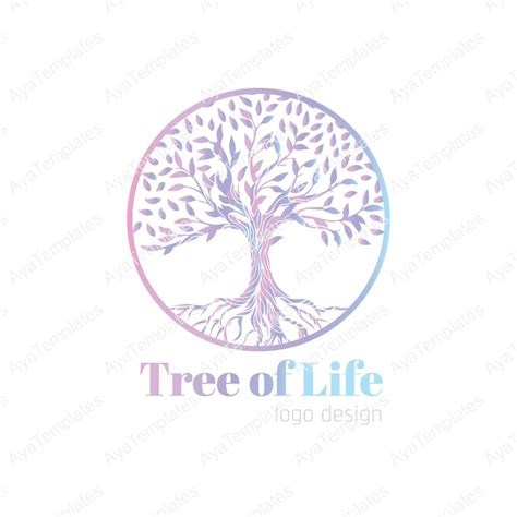 Tree Of Life Logo Design AYA Templates