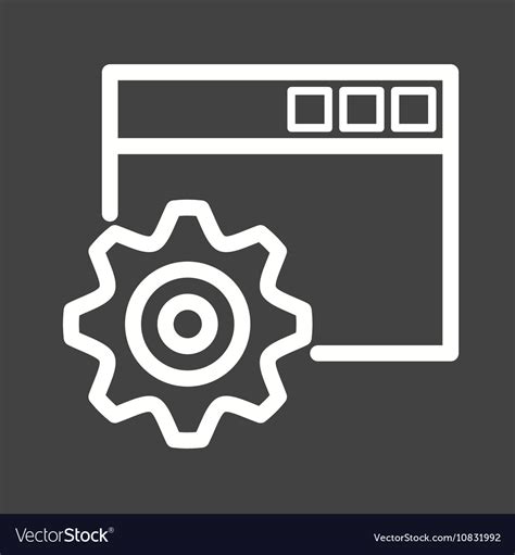 Browser Configurations Royalty Free Vector Image