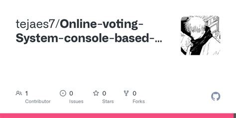 Github Tejaes7online Voting System Console Based Mimicking Dbms