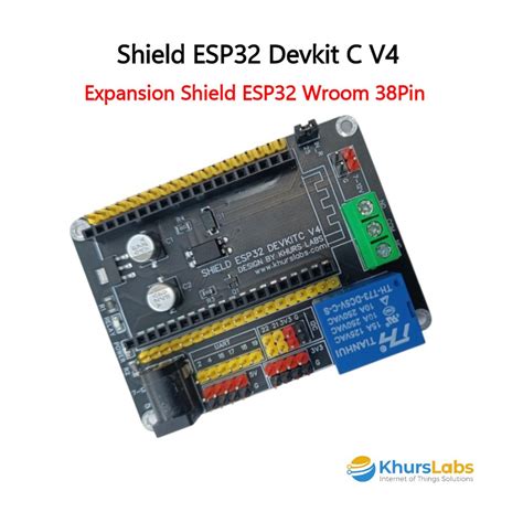 Jual Io Expansion Shield Esp32 Wroom Devkitc V4 38 Pin Relay High Trigger Shopee Indonesia