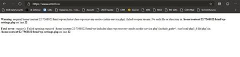 How To Solve The Failed To Open Stream Error In Wordpress