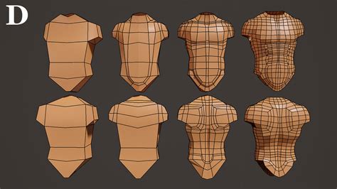 Tutorials Images For Characters Modeling Layth Jawad