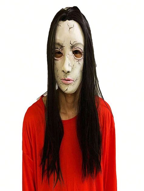 Halloween Ghost Face Mask Terrifying And Funny Devilish Latex Mask