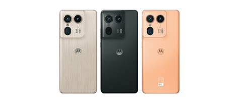 천연 목재를 사용한 스마트폰 모토로라 ‘엣지 50 울트라 공개