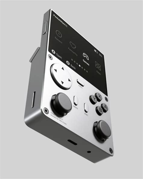 This Cyberpunk Looking Handheld Gaming Console Takes A Page From
