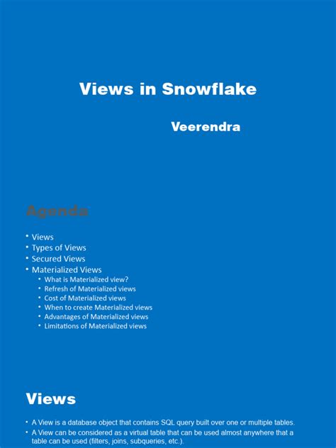 17views And Materializedviews Pdf Information Retrieval Software