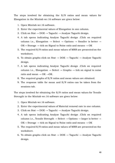 Optimization Of Mig Welding Parameters Using Taguchi Optimization Technique Docx Chemistry
