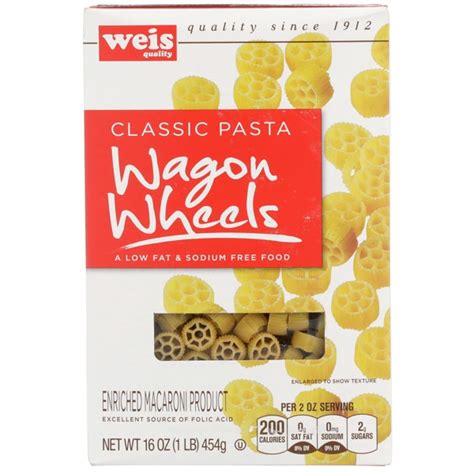 Weis Quality Classic Pasta Wagon Wheels 1source