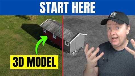 How To Create A 3d Models From Drone Images With Dji Mini 3 Pro Youtube