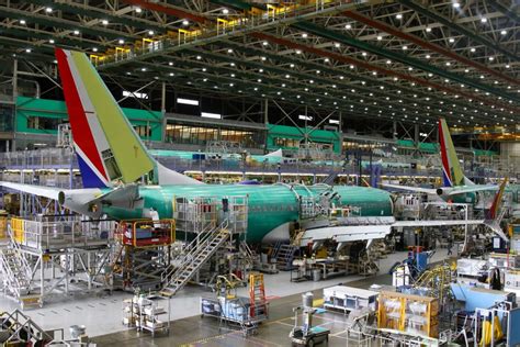 Boeing Everett Factory Inside Can You Spot All Of The 777x Flight