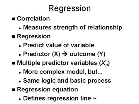 Regression Lesson 16 Predicting Outcomes Predictions L Based
