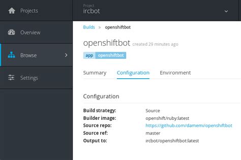 Running An Irc Bot In Ruby On Openshift V3