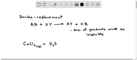 Solved Complete The Balanced Molecular Chemical Equation For The