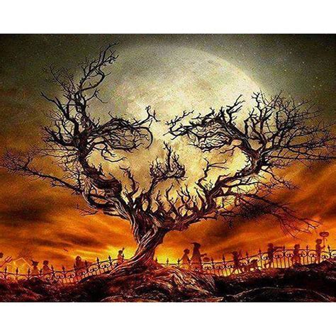 Dying Tree Painting