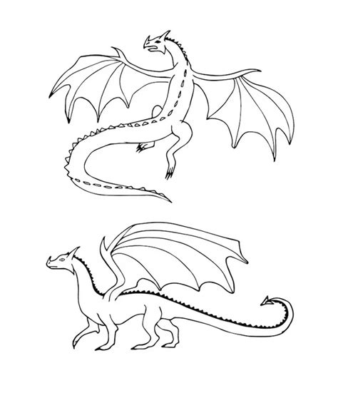 نقاشی اژدها انواع نقاشی اژدها سخت و آسان برای رنگ آمیزی