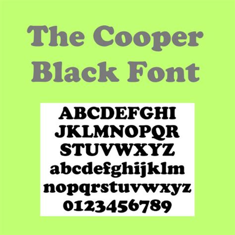 Cooper Black Font Bold And Italic Style 70s Alphabet Letters Vector Art