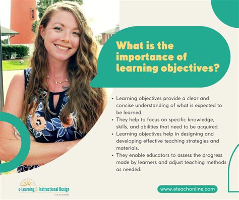 Components Of Learning Objectives Crystal Harper