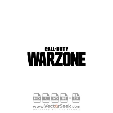 Call Of Duty Warzone Logo In Png Svg Vector Format Free Download