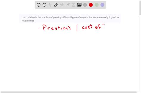 solved crop rotation is the practice of growing different types of crops in the same area why
