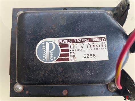 Peerless Altec Power Transformer Photo 4906844 Us Audio Mart