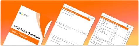 Fractions Exam Questions Gcse Maths Free