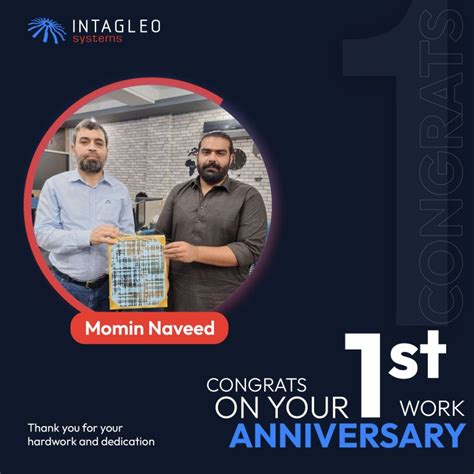 Life At Intagleo On Linkedin Workanniversary Workanniversarycelebration Employeerecognition