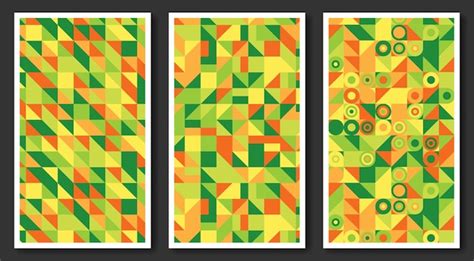 Premium Vector Abstract Geometric Classic Patterns