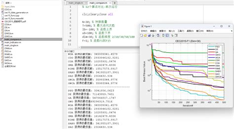cec2015：12种算法跑cec2015测试集输出和自动保存评价指标 matlab代码 csdn博客