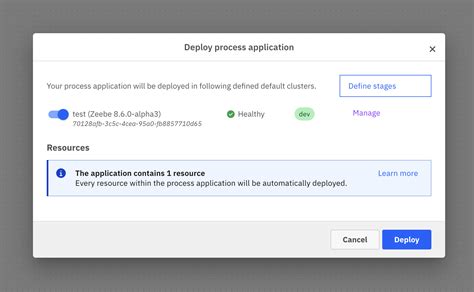 Validate And Deploy Your Process Application Camunda 8 Docs