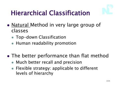 Ppt Hierarchical Classification Comparison With Flat Method
