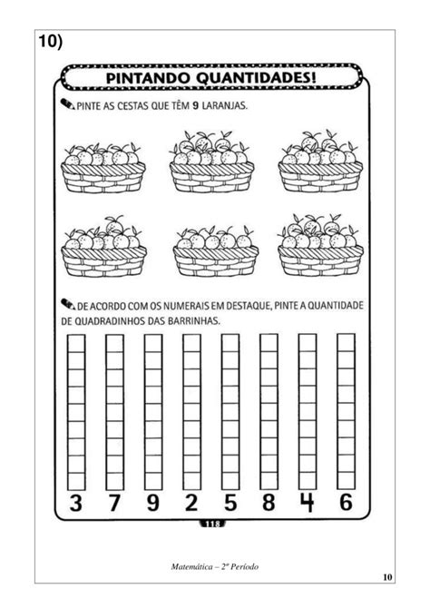 Para Casa 2º Período Da Ed Infantil Atividades Para Imprimir