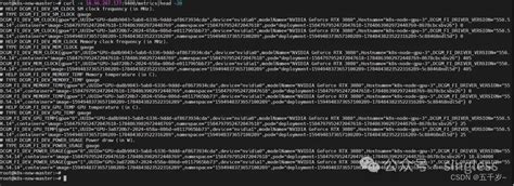 K8skubernetes下的gpu监控安装dcgm Exporter后会起一个daemonset默认会在每个node上起一个pod