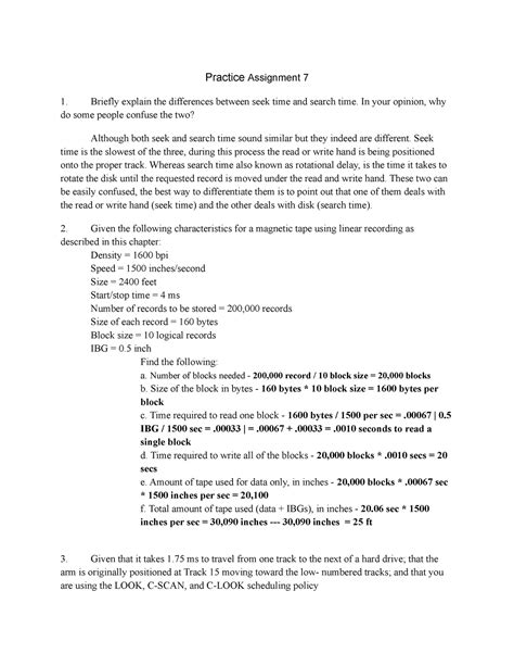 cst 1215 operating systems fundamentals practice assignment 7