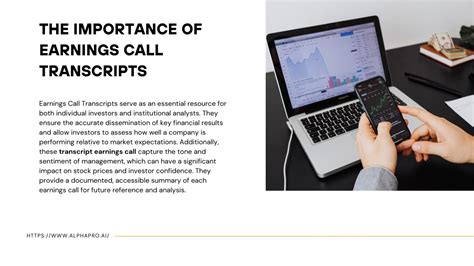 Ppt Understanding Earnings Call Transcripts Powerpoint Presentation Free Download Id13745392
