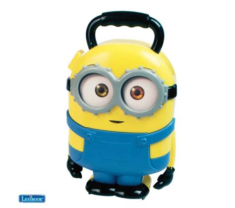 მინიონი ბობის ვიზუალის ჩემოდანი