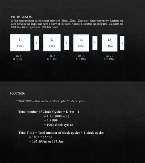 Stage Delay Calculation Of Pipeline Pdf