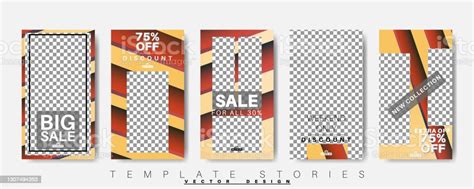 편집 가능한 스토리 배경 템플릿입니다 소셜 미디어에 대한 벡터 현대 디자인 배경 레이아웃 템플릿을 게시합니다 0명에 대한 스톡 벡터 아트 및 기타 이미지 Istock