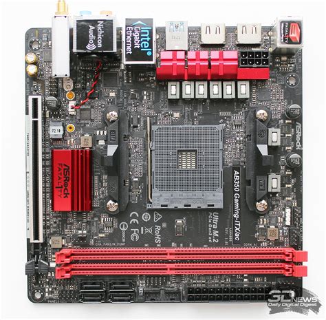 Обзор и тестирование материнской платы ASRock Fatal1ty AB350 Gaming-ITX ...