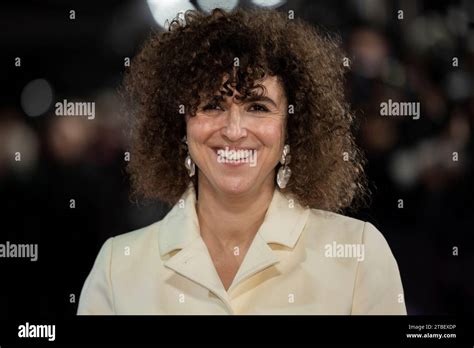 May El Toukhy Poses For Photographers Upon Arrival At The Premiere For The Crown Season 6