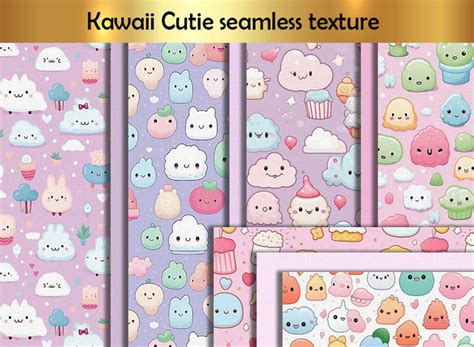 Second Life Marketplace Kawaii Cutie Seamless Texture C