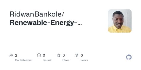 Github Ridwanbankolerenewable Energy Forecast