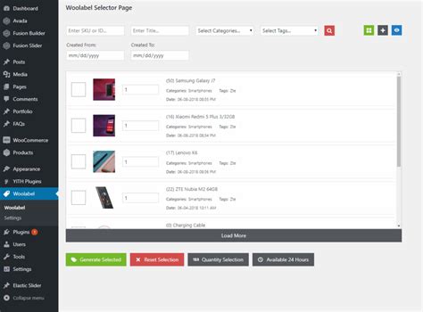 Woocommerce Product Barcode Label Printing Plugin WooLabel