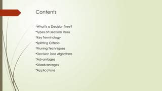 23-512(Decision Tree) machine learning ppt | PPTX