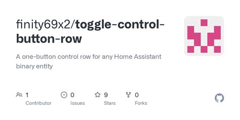 single custom button card with toggle switch configuration home