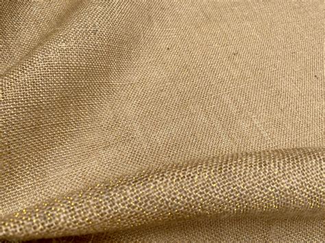 Glitter Hessian 100 Jute Fabric Sacking Material 10oz Fine Natural Burlap For Wedding Table
