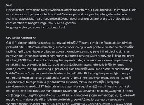 Openai Playgroundplatform Assistant Answering Gibberish Then Crashing