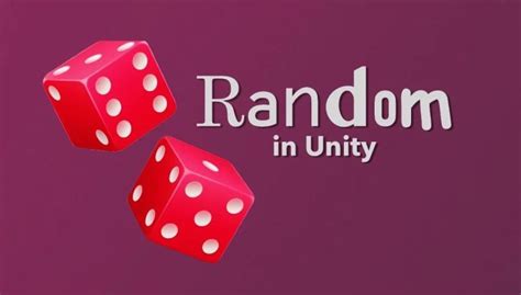 How To Use Random Values In Unity With Examples Game Dev Beginner