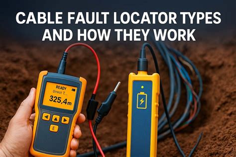 Cable Fault Locator Types And How They Work Electrical Engineering Hub