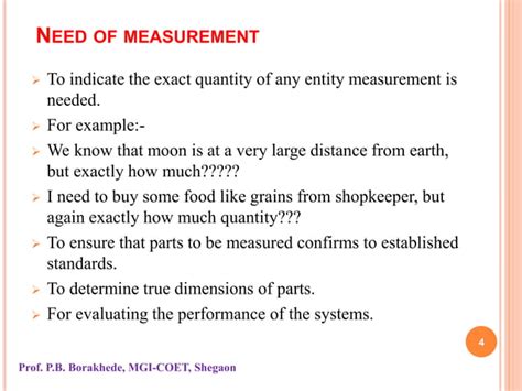 Generalized Measurement System