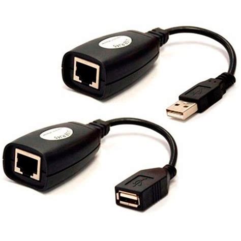 Extensor Usb X Cabo Ethernet Rj45 Até 50mt Tl Info